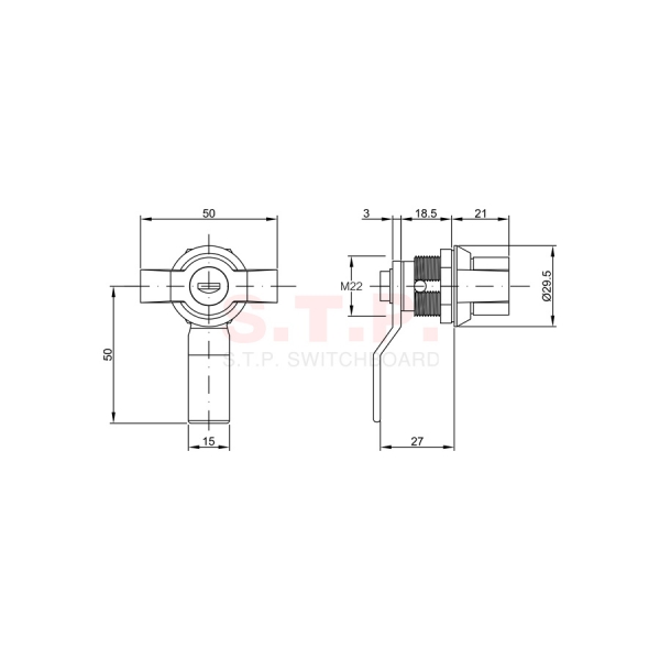 กุญแจ MS-408-1-1 - ห้างหุ้นส่วนจำกัด เอส.ที.พี.สวิทช์บอร์ด